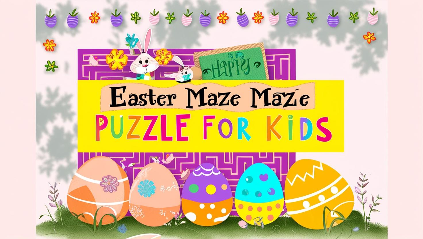 Easter Maze Adventures: Fun and Learning for Kids – Livewell Prime